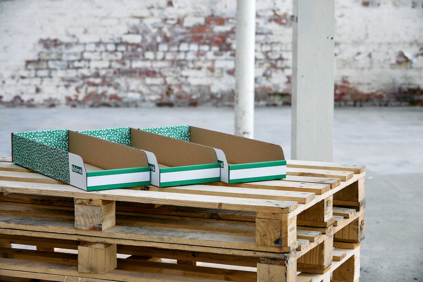 A Range - 100mm High Storage Bins | Sustainable Corrugated Cardboard ...